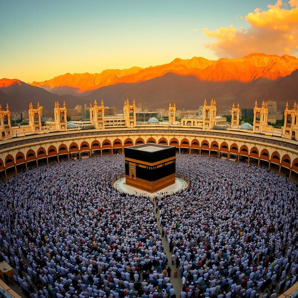 Breathtaking Panoramic View of Mecca