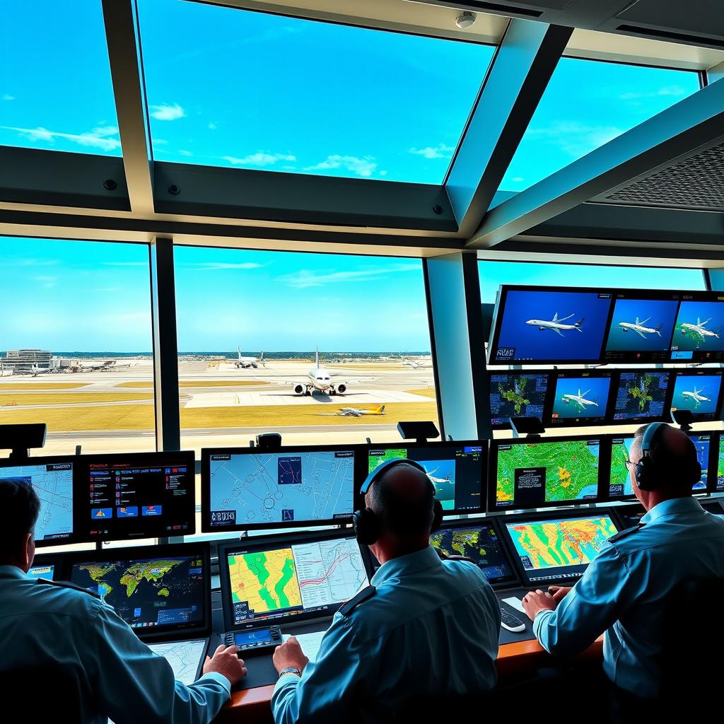 Mastering the Skies: Inside an Aerodrome Control Tower