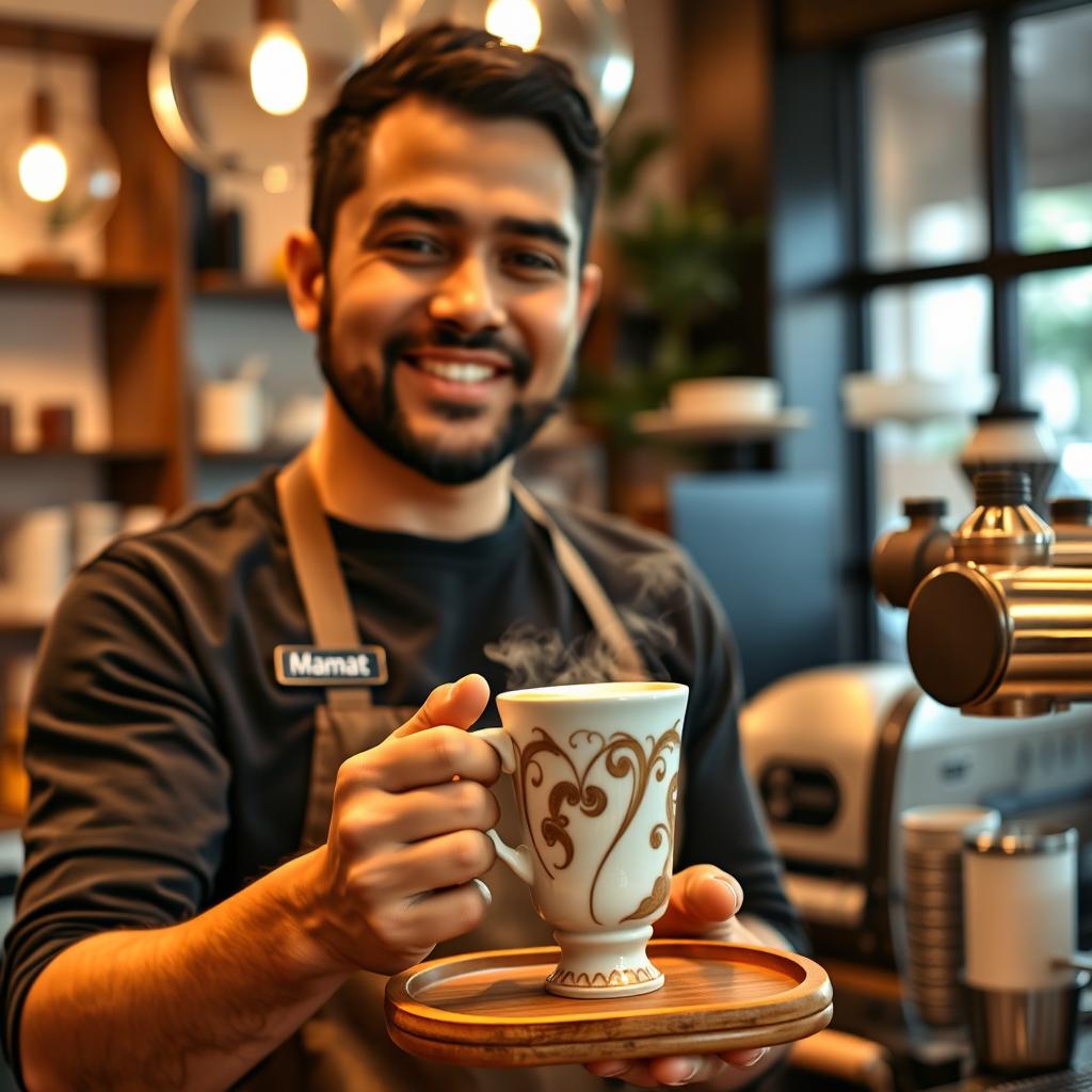 Meet Mamat: Your Coffee Companion