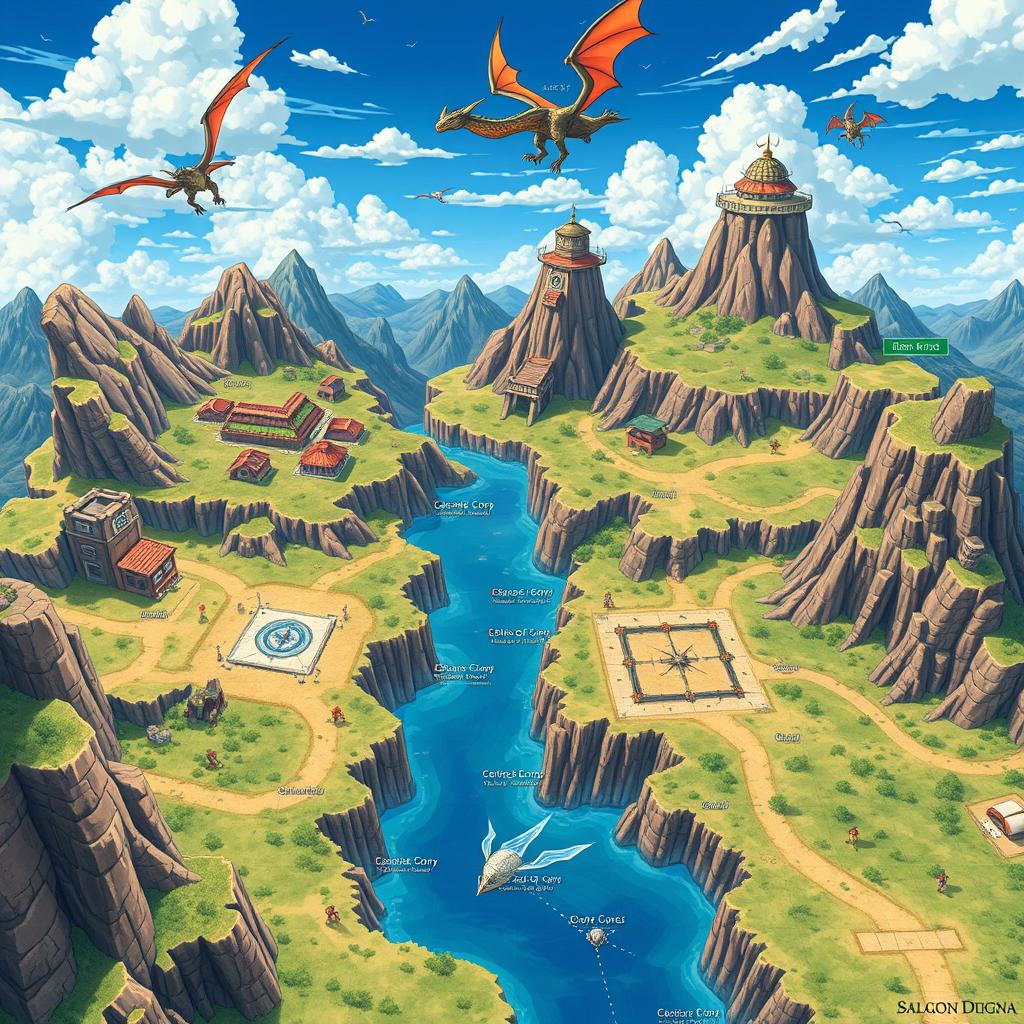 Epic Dragon Ball Themed Dungeons & Dragons Battlemaps