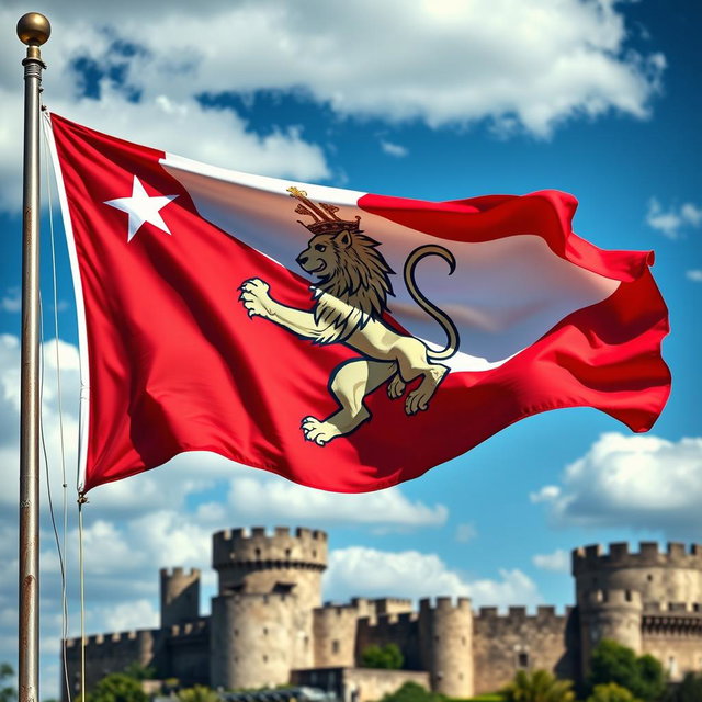 Medieval Modern: A Unique Take on the Cuban Flag