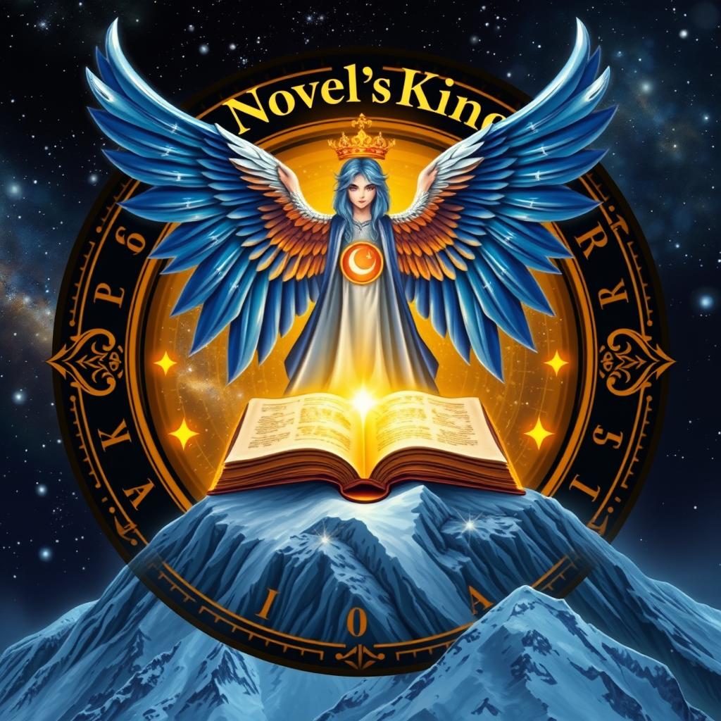 Enchanting Logo: Novel'sKing Omega Writing