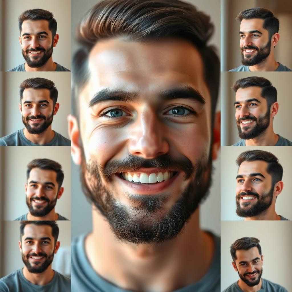 Versatile Portrait of a 29-Year-Old Man