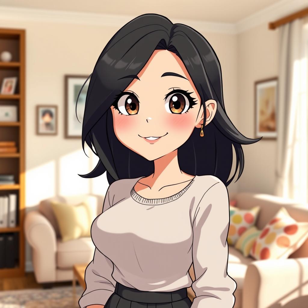 Enchanting Anime Mother Figure Design