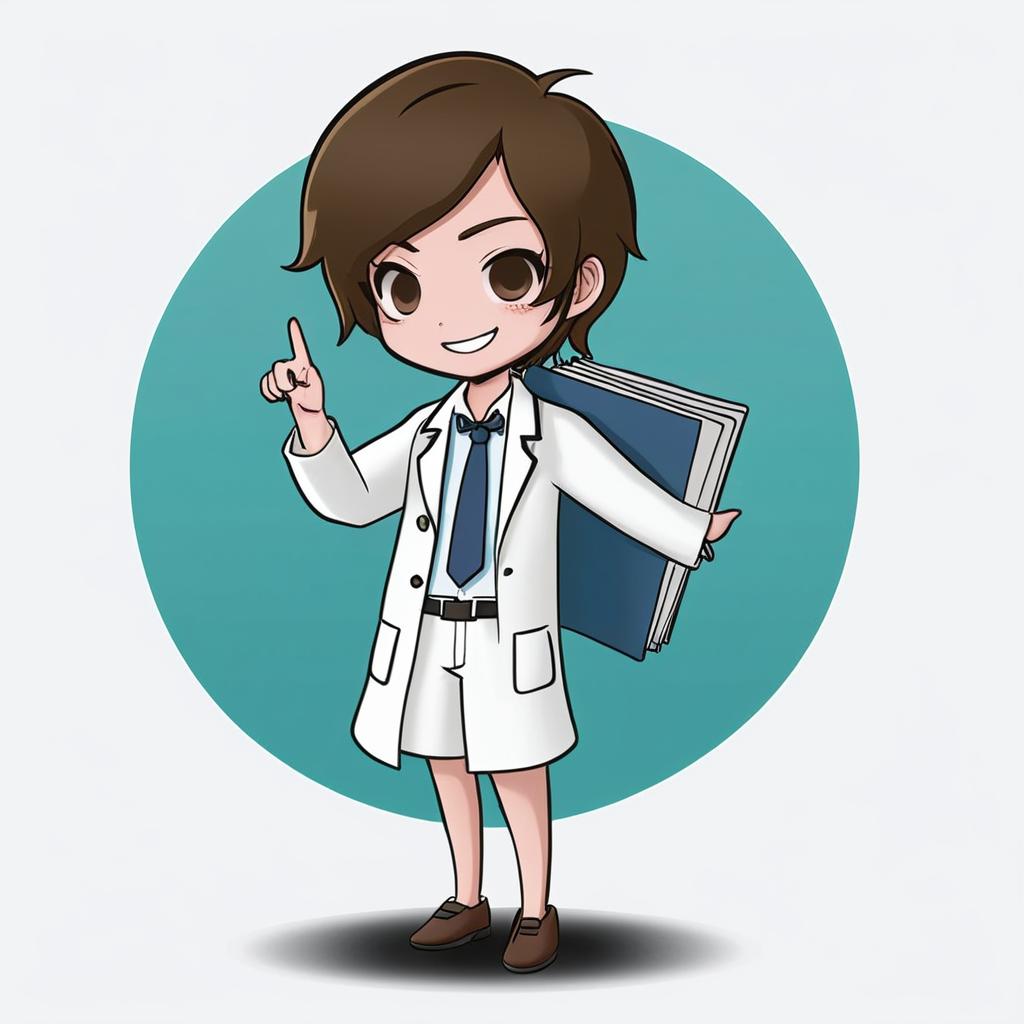 Chibi Doctor and Nurse: A Cheerful Healthcare Duo