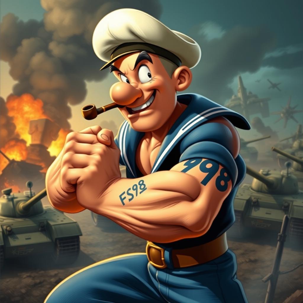 Popeye the Sailor: Intense Warrior Showdown