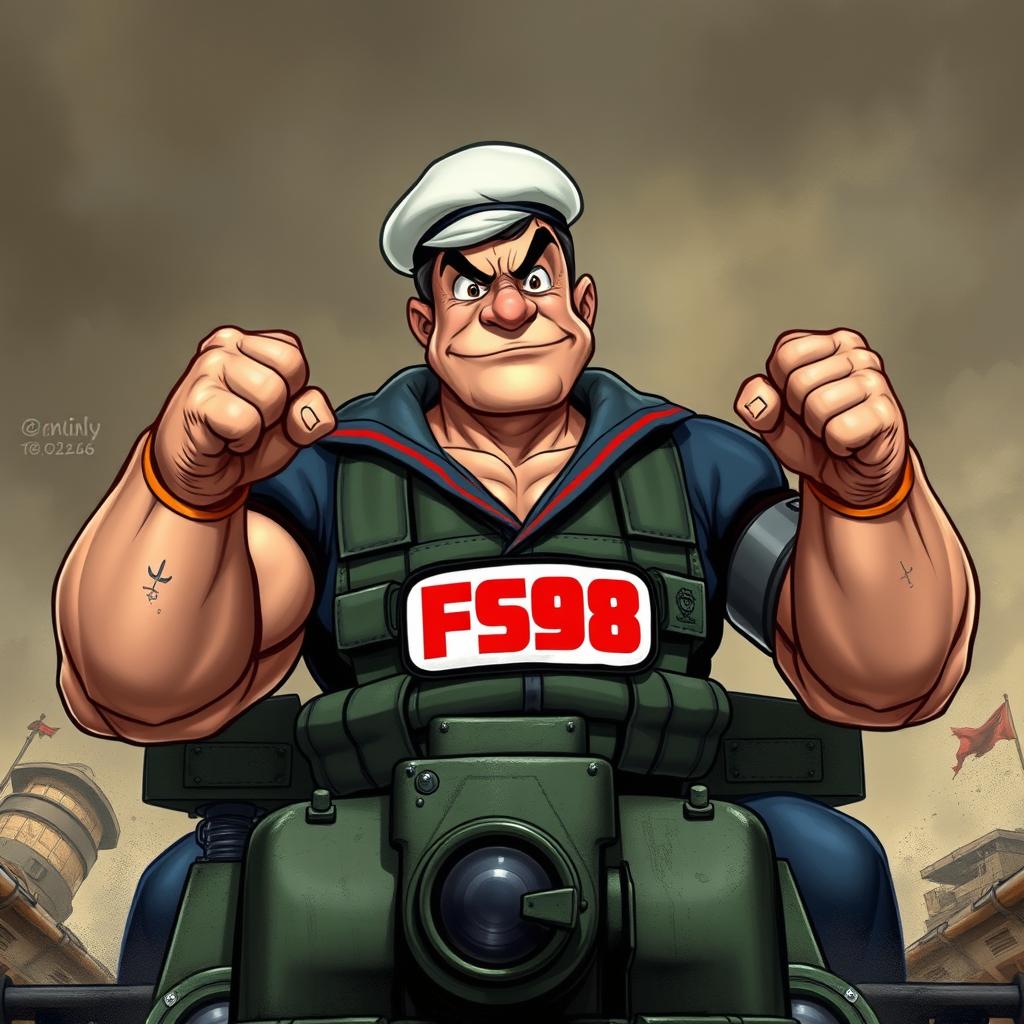 Popeye: The Spinach-Fueled Warrior