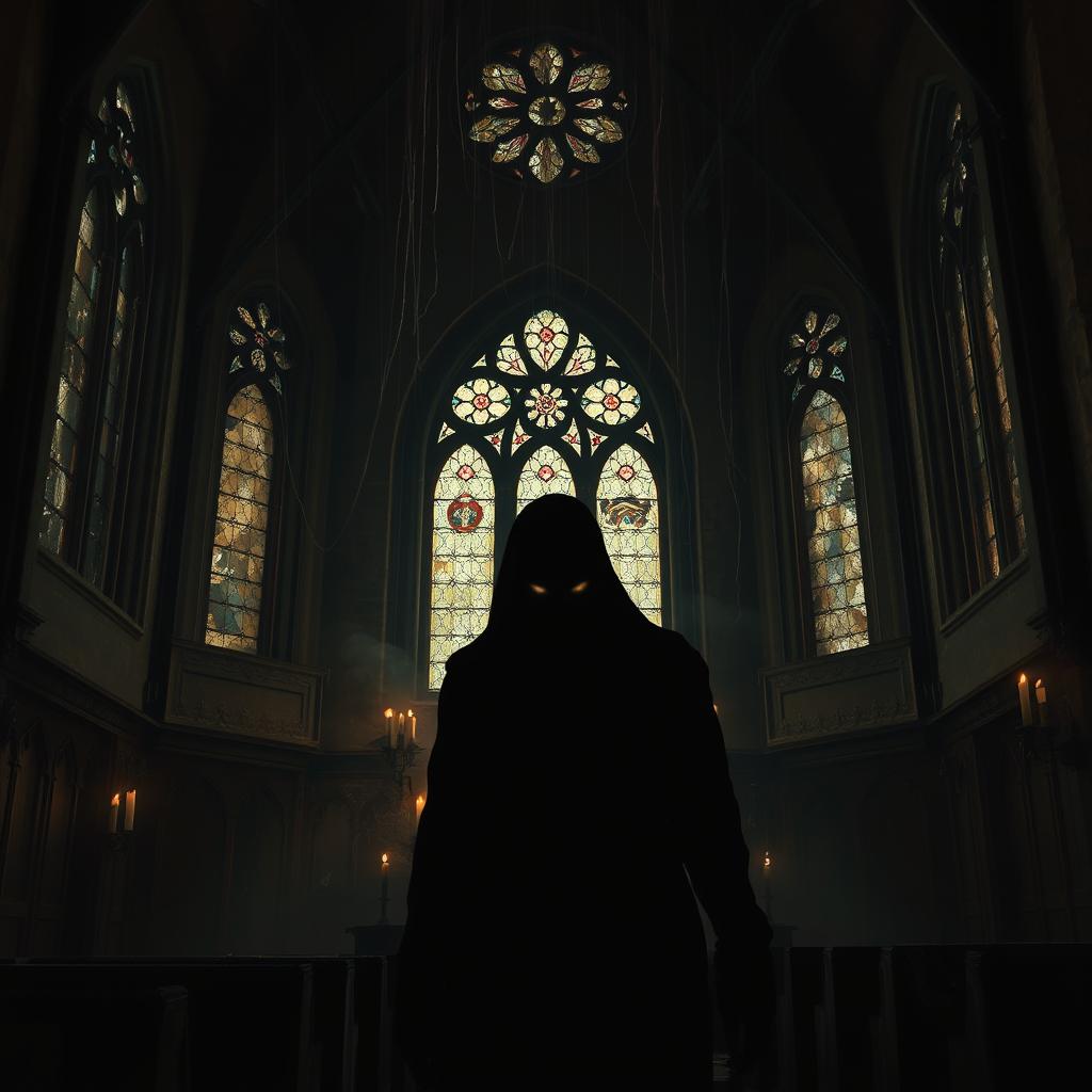 Eerie Abandoned Church: A Horror Scene to Explore