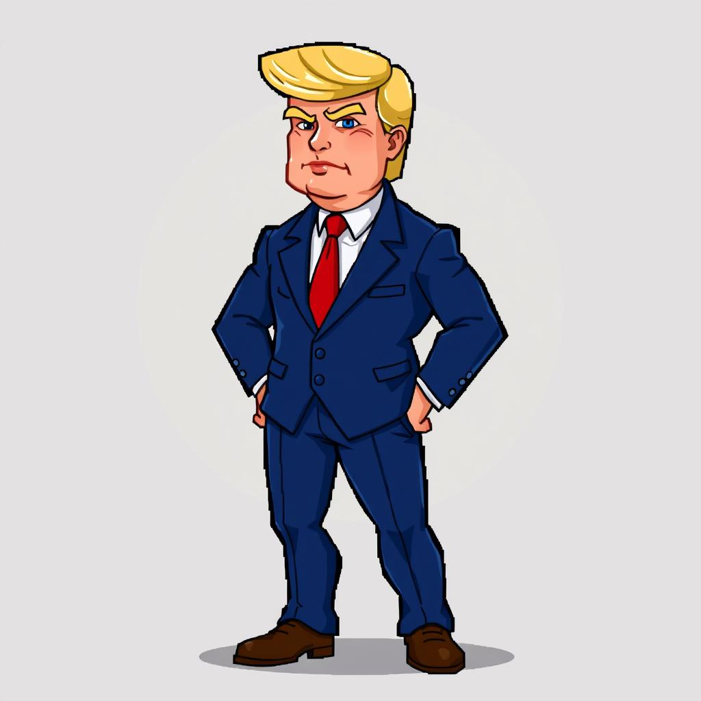 Meet the Trump-Inspired Muscle Marvel!