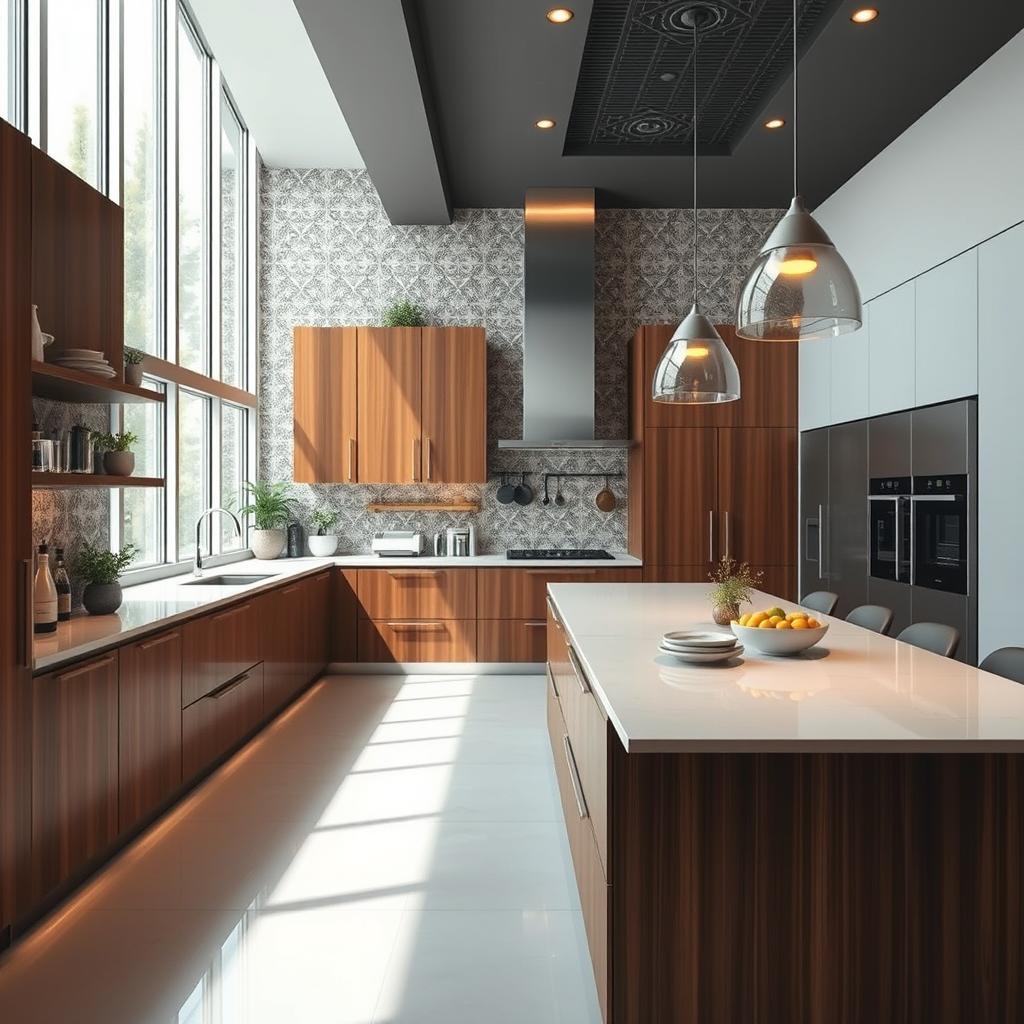 Elegant Modern Iranian Kitchen Design