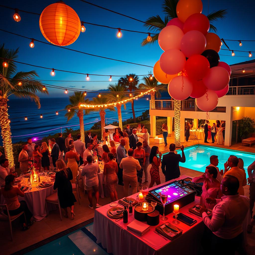 Experience the Diddy Lifestyle: A Lavish Outdoor Party