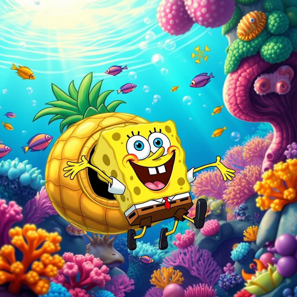 Dive into SpongeBob's Whimsical Underwater World!