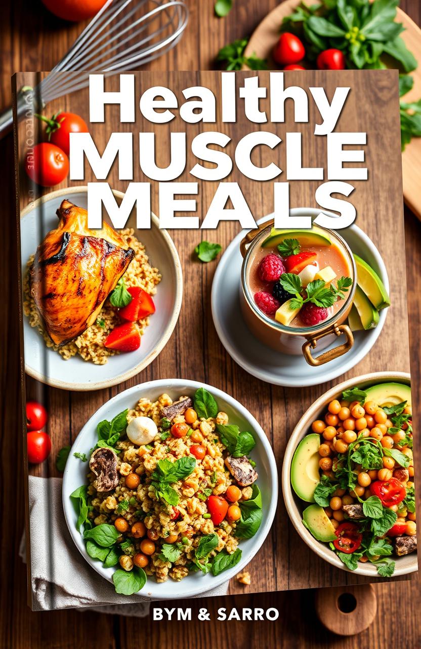 Fuel Your Gains: Muscle-Building Cookbook Cover