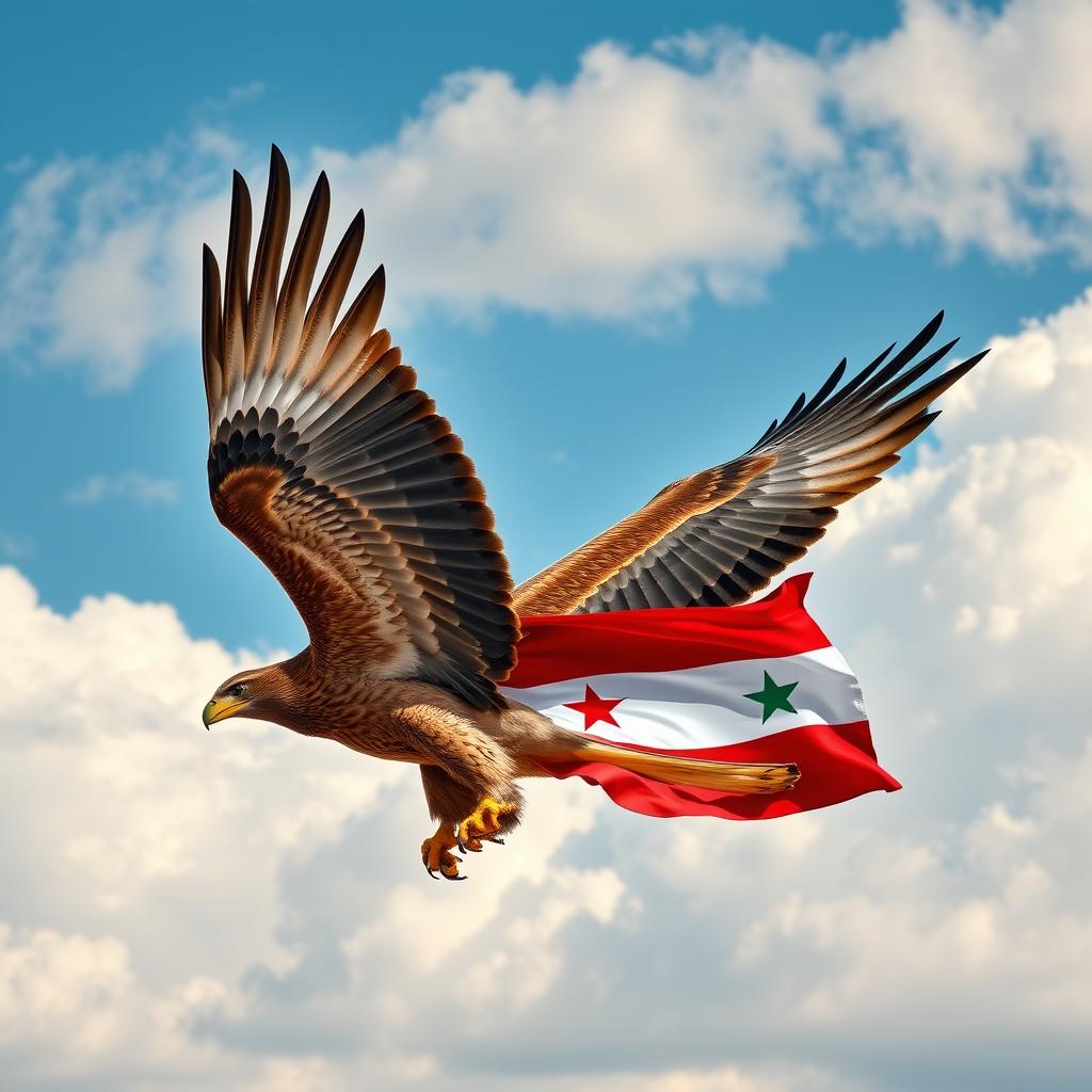 Eagle Ascendancy: Soaring with a New Syrian Flag
