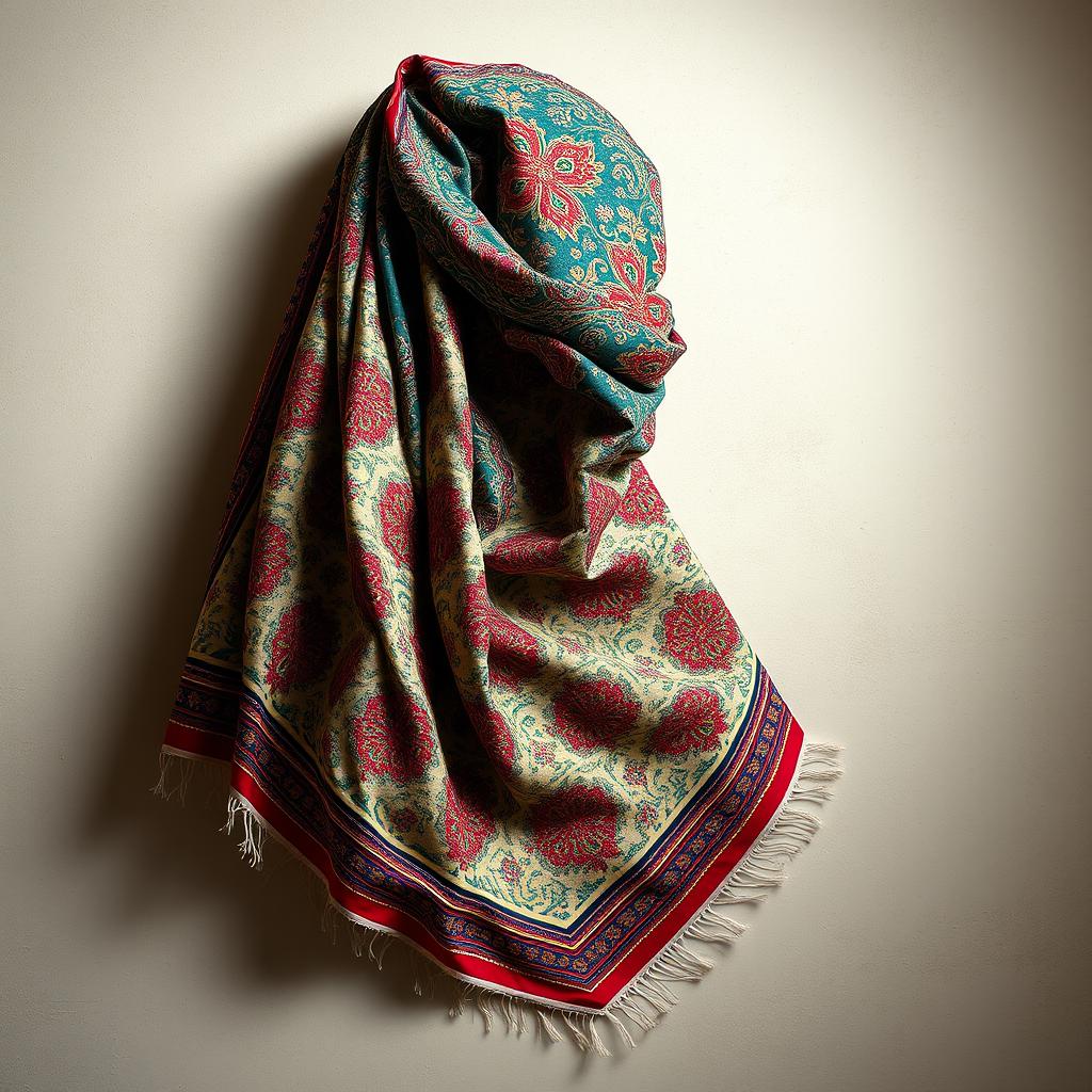 Vibrant Turkmen Chador: A Cultural Masterpiece