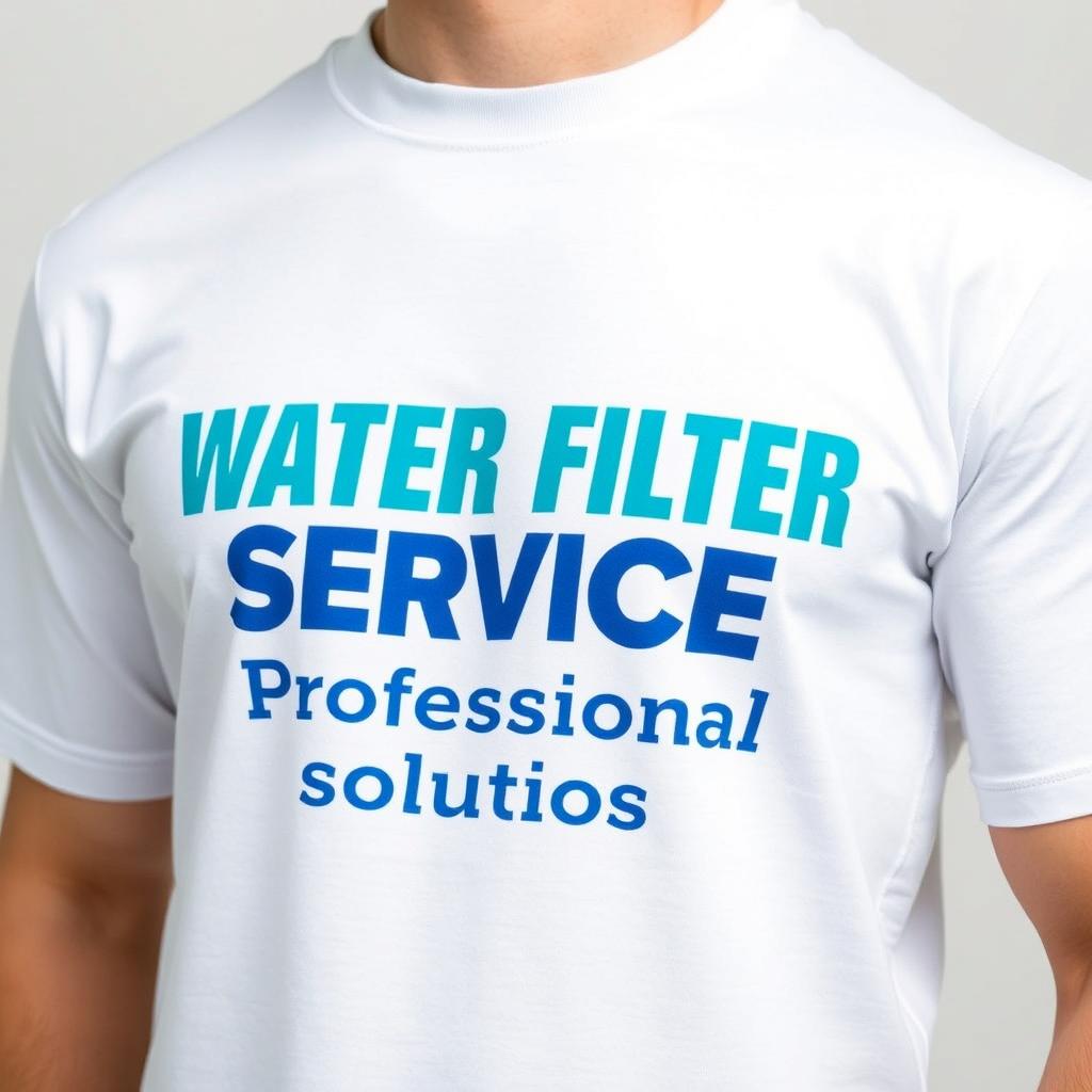 Elevate Your Style: Water Filter Service Tee