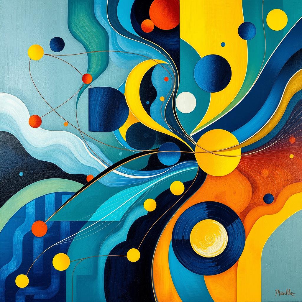 Explore Abstract Art: Balance, Rhythm & Harmony