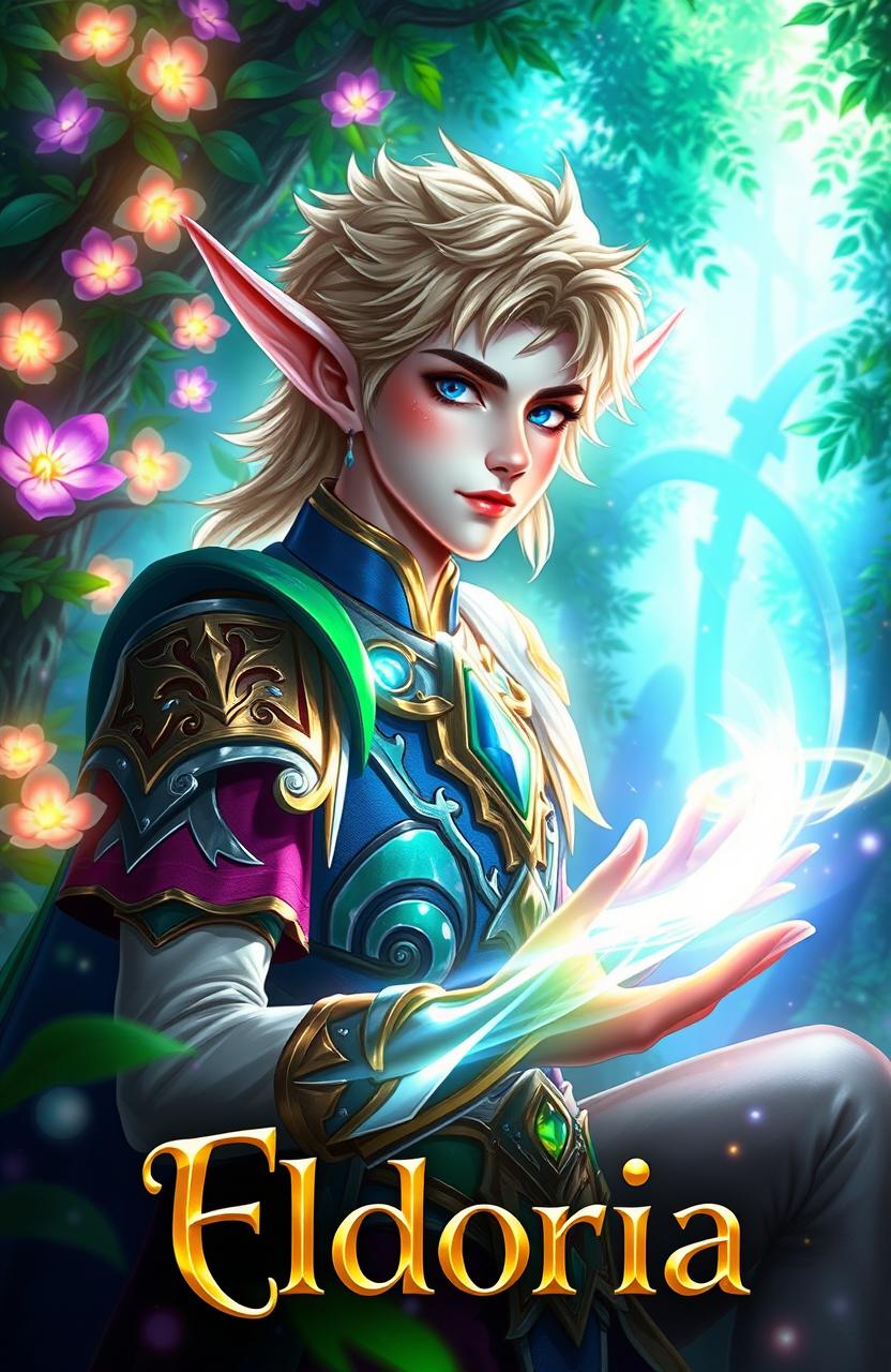 Discover the Enchantment: Male Elf Character