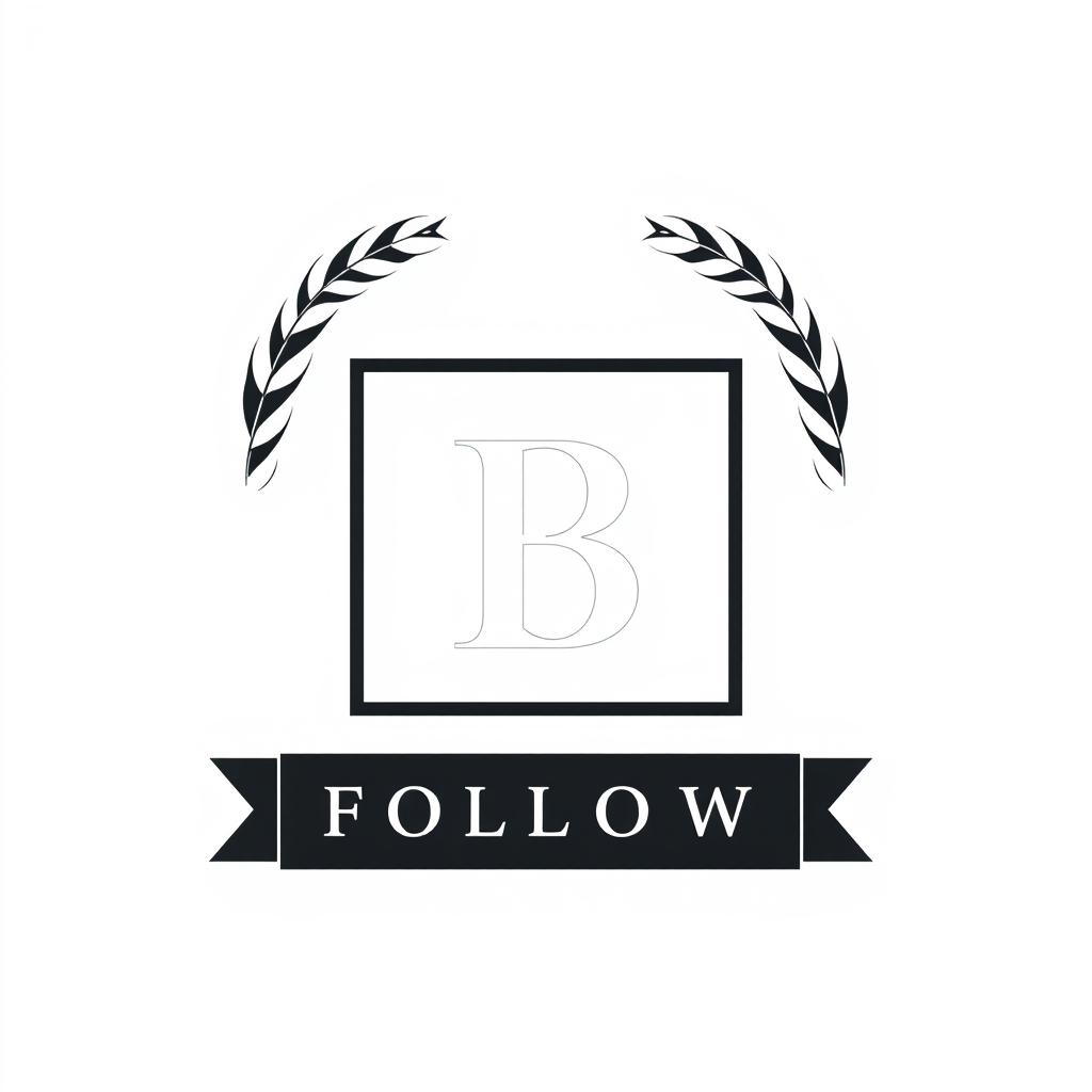 Bold 'B' Logo Design | Stand Out with Simplicity