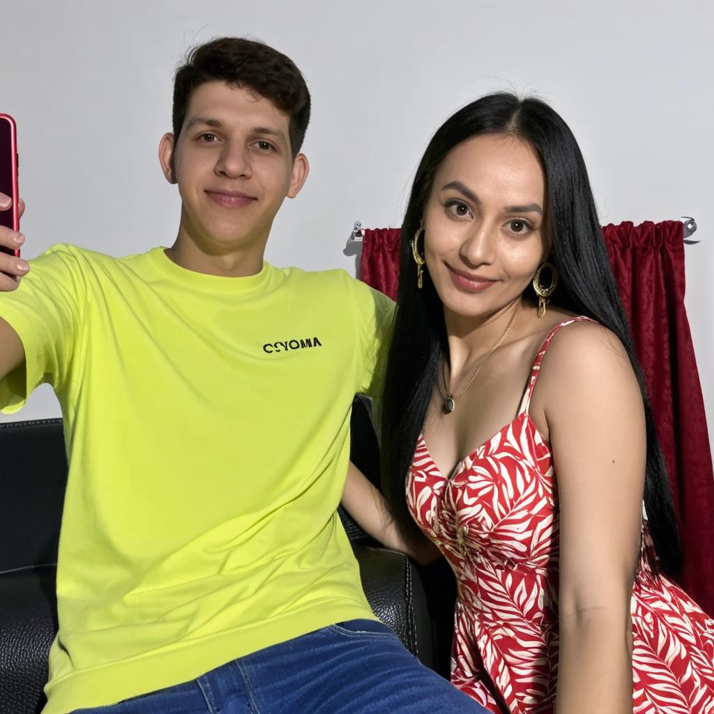 Casual Selfie of Young Adults - A Friendly Vibe