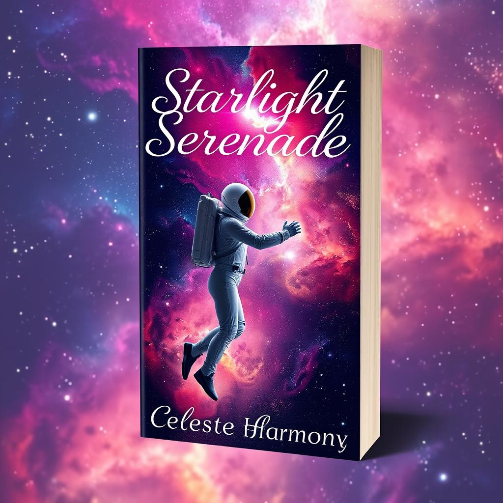 Starlight Serenade: Captivating Book Cover Design