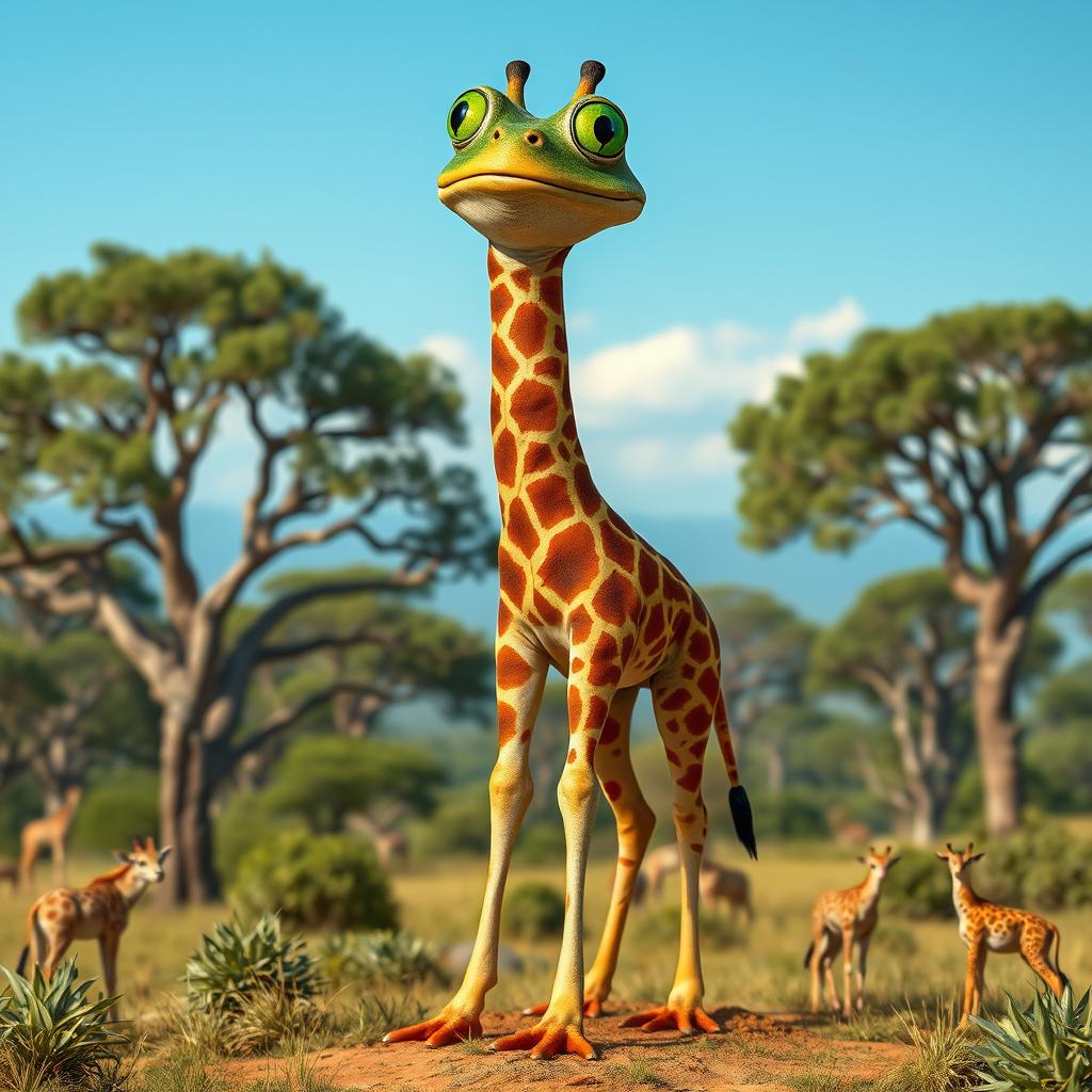 Meet the Giraffrog: A Fantastical Fusion!