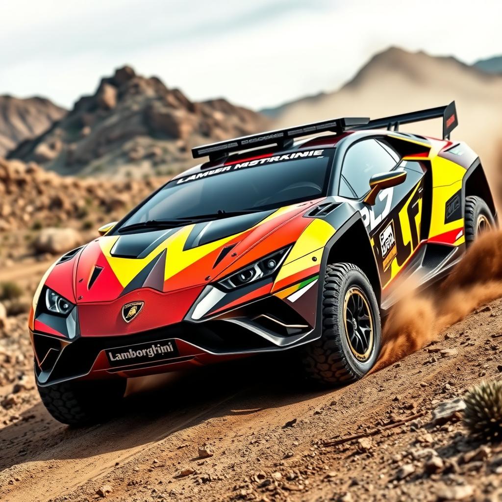 Unleash Adventure with the Lamborghini Revuelto Rally Car