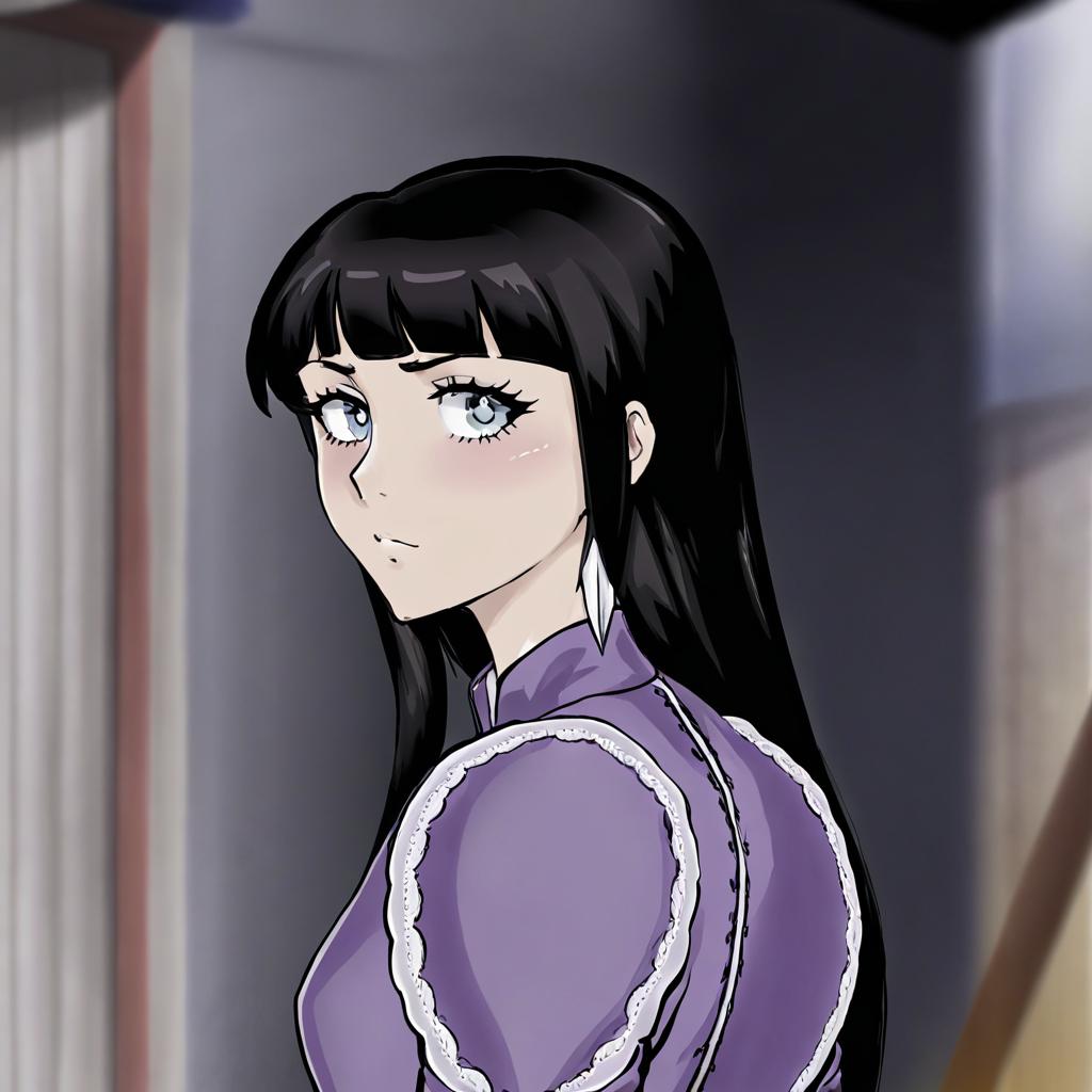 Captivating Portrait of Defiance: A Woman with Expressive Features