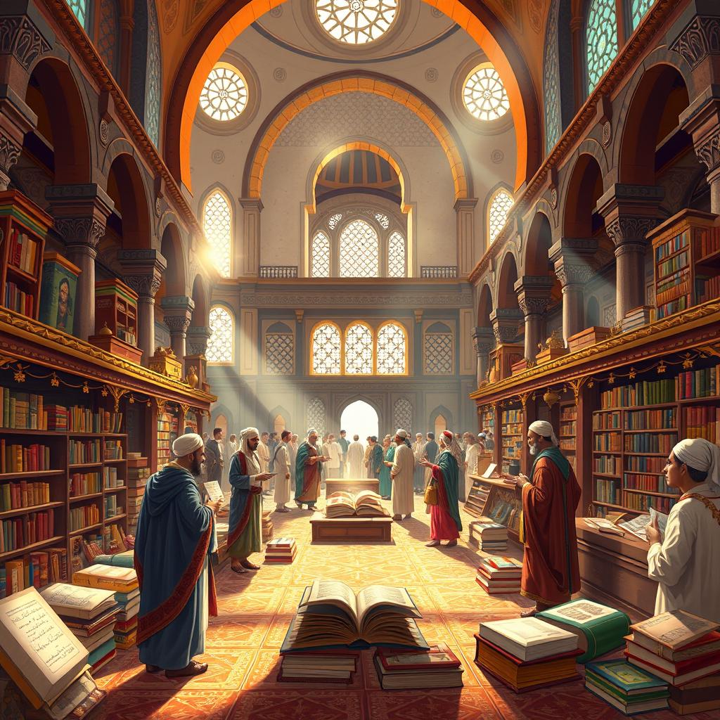 Vibrant Islamic Civilization Marketplace
