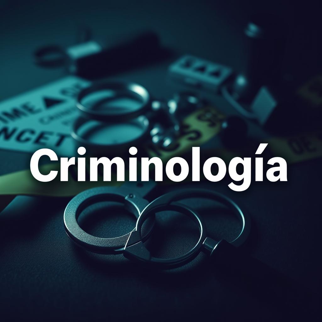 Exploring Criminología: A Visual Journey into Crime and Investigation