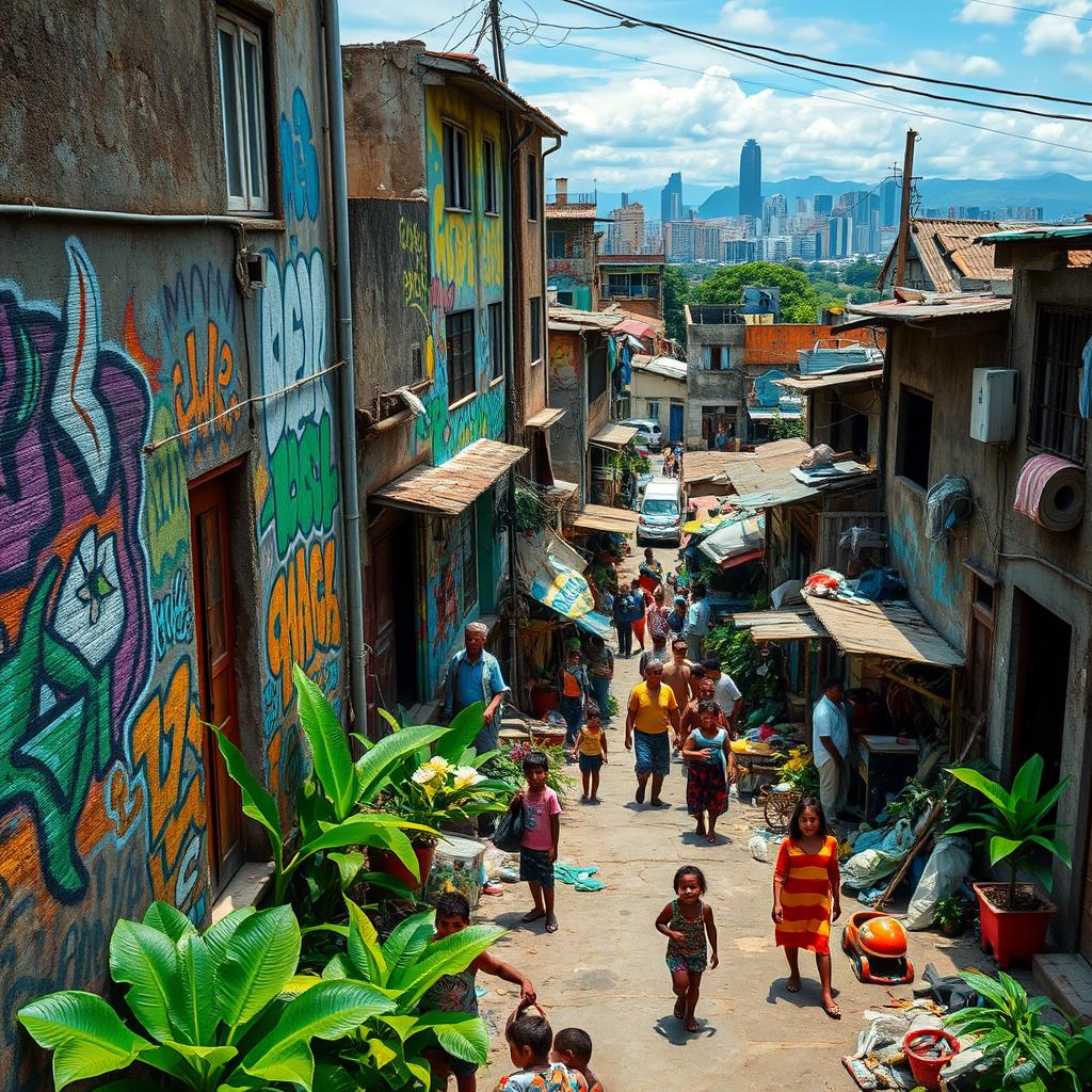 Discover the Heart of São Paulo: A Vivid Slum Experience