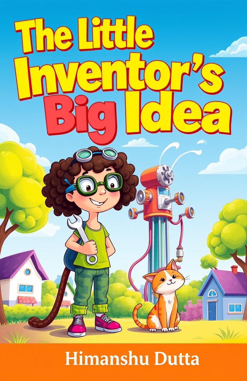 The Little Inventor’s Big Idea - A Playful Children’s Book Cover