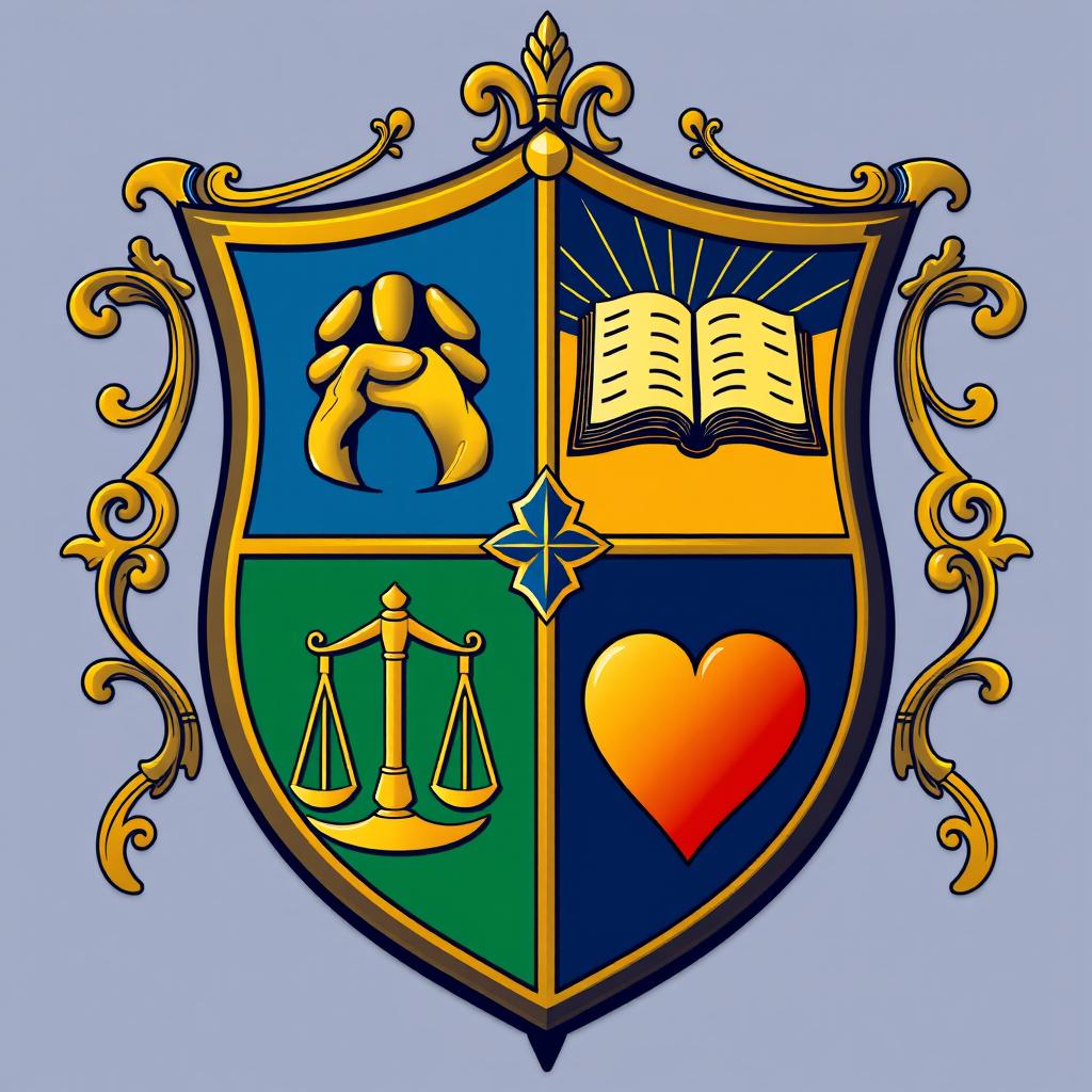 Heraldic Shield of Purpose: Power for Serving