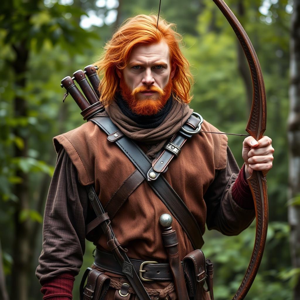 Meet the Adventurous Red-Haired Warrior