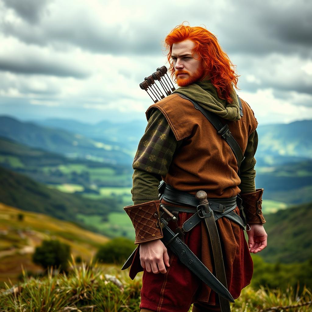 Meet Your New Hero: Adventurous Red-Haired Man