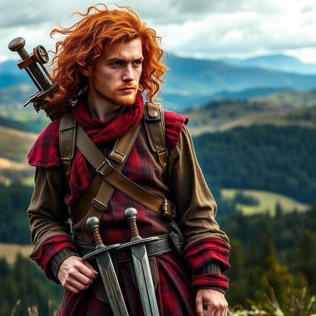 Unleash Your Inner Hero: The Adventurous Red-Haired Man