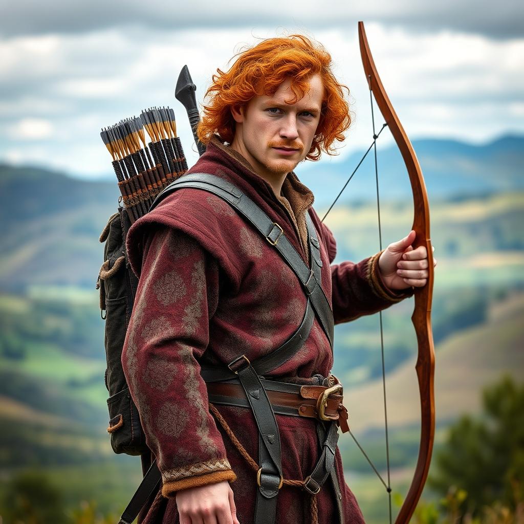 Embrace Adventure: The Red-Haired Hunter