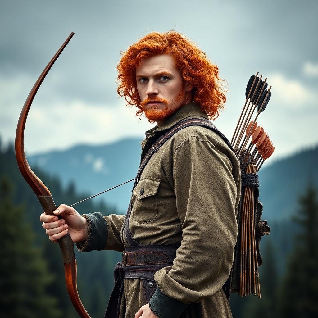 Meet the Striking Red-Haired Hero