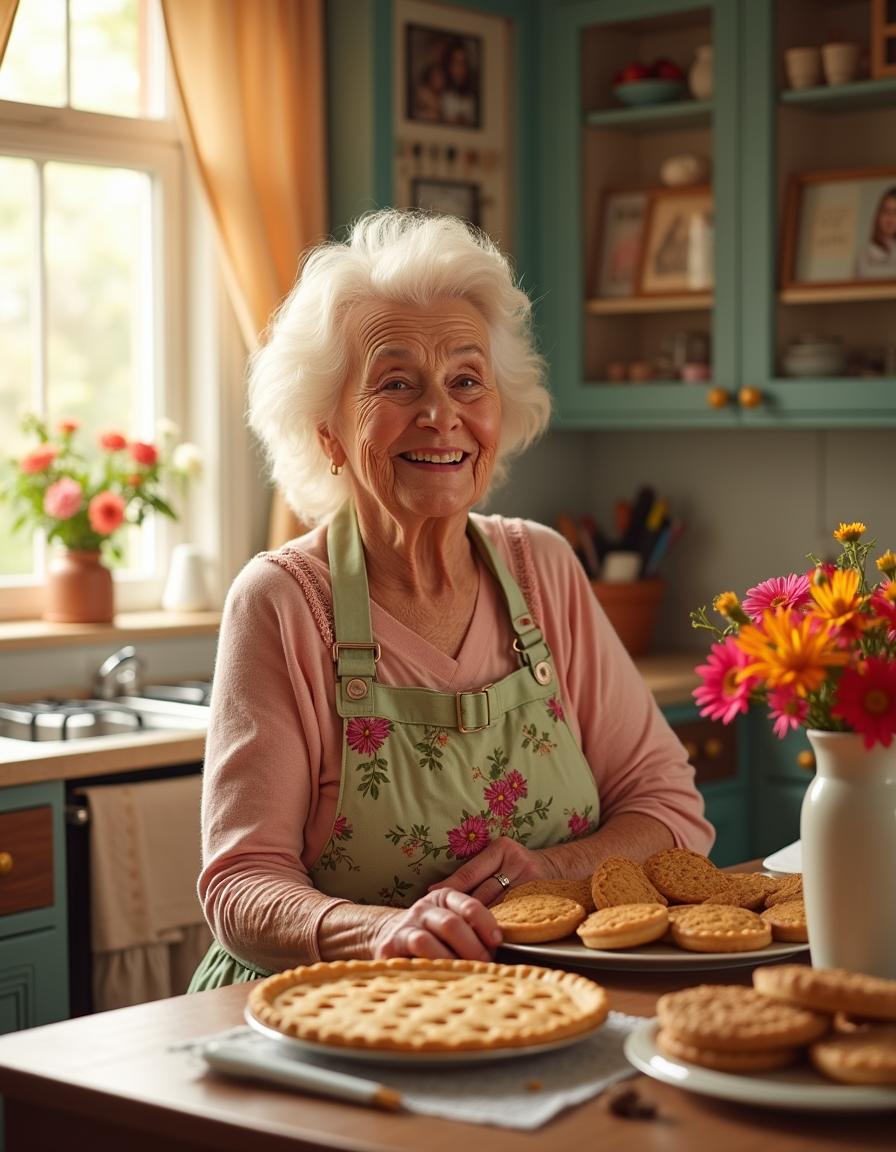 Warm & Cozy Kitchen Moments with Grandma