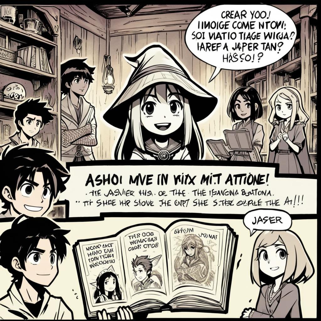 Chibi Comic Adventure: Curious Questions to an Ancient Entity