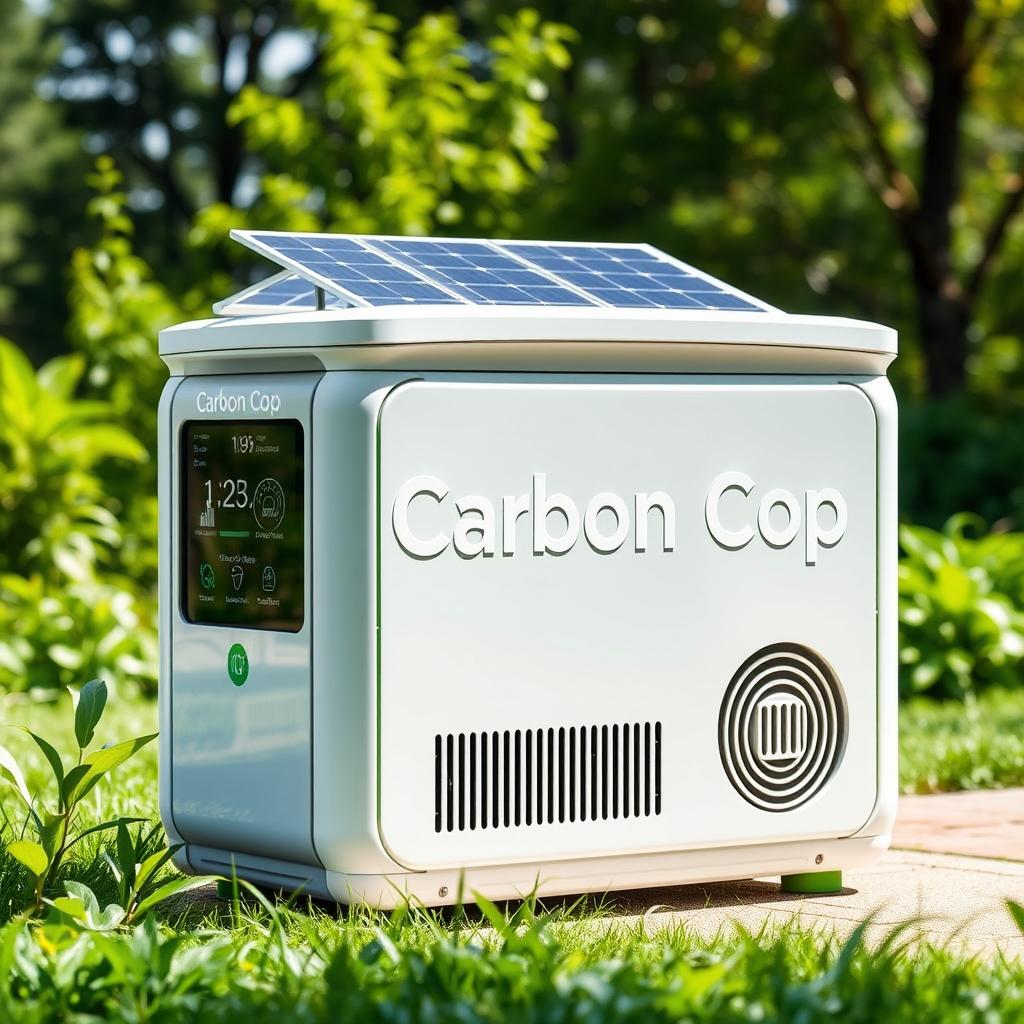 Meet Carbon Cop: Your Solar-Powered Carbon Capture Hero