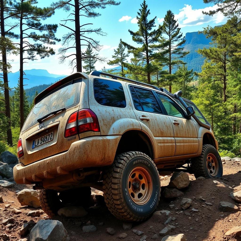 Conquer Any Trail: 2002 Kia Sportage in Action