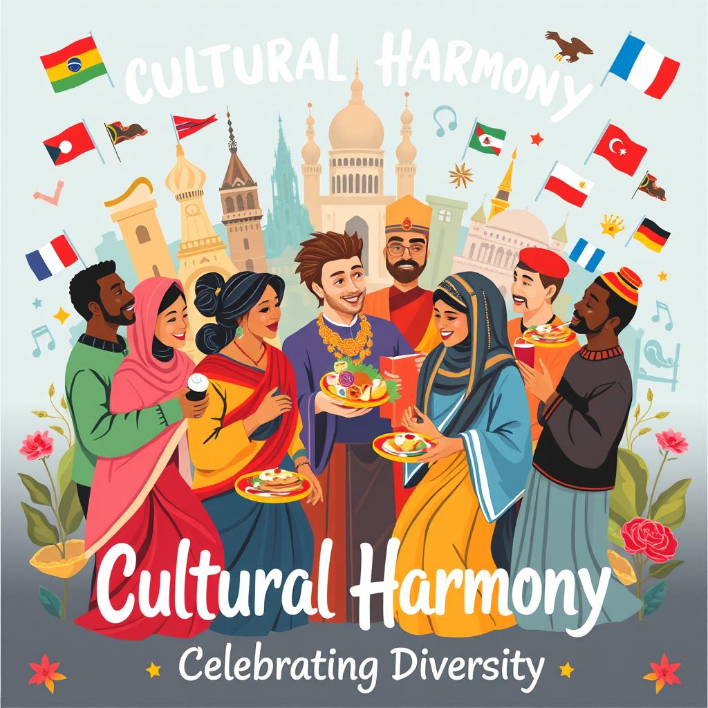 Celebrate Diversity: Cultural Exchange Poster