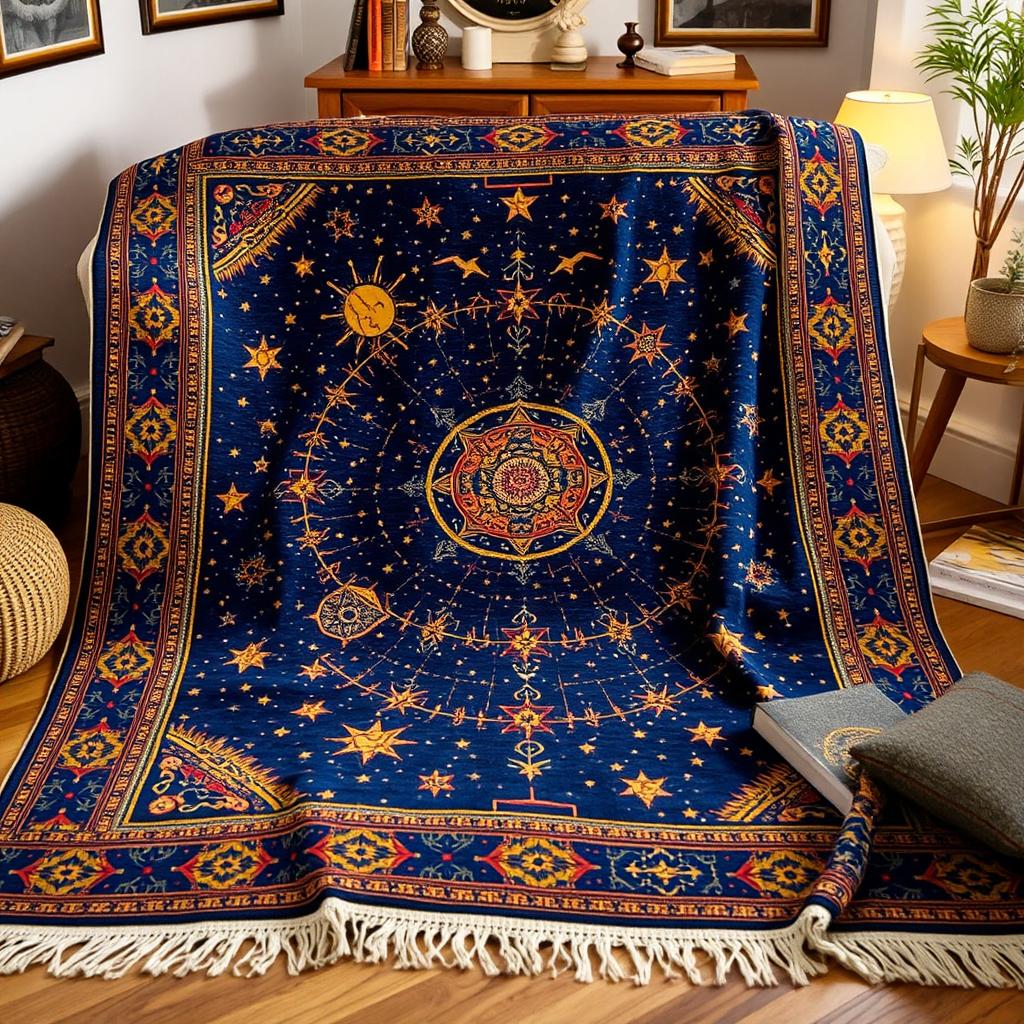 Celestial Elegance: Turkish & Persian Rug Art