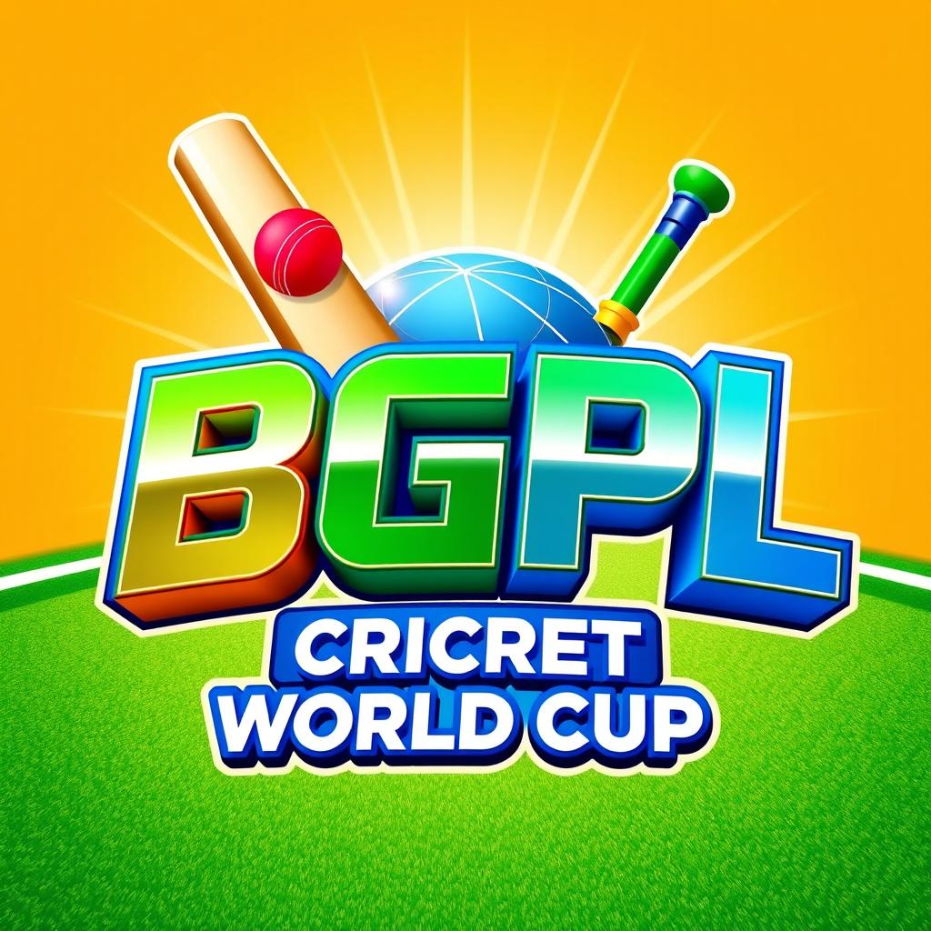 Unleash the Spirit of Cricket with the BGPL World Cup Logo