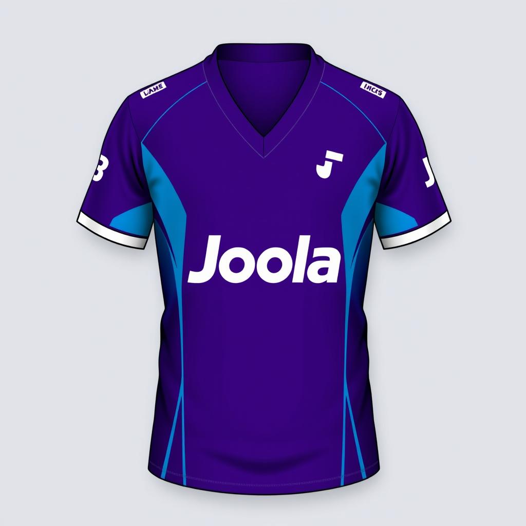 Stylish V-Neck Table Tennis Jersey Design