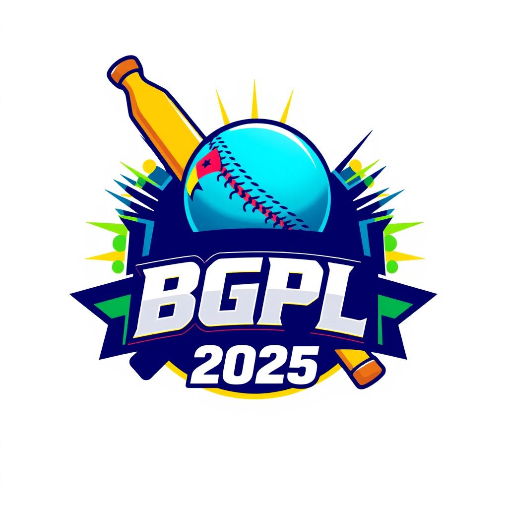 BGPL Cricket Tournament 2025 Logo | Sport Meets Style
