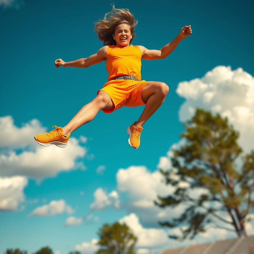 Soar to New Heights: Impressive Vertical Leap!