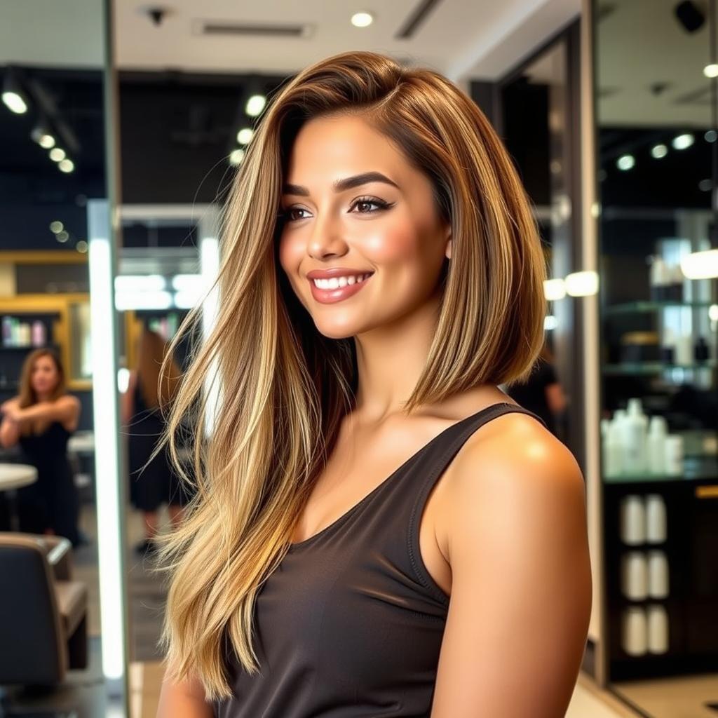 Sleek to Stunning: A Hair Transformation Journey