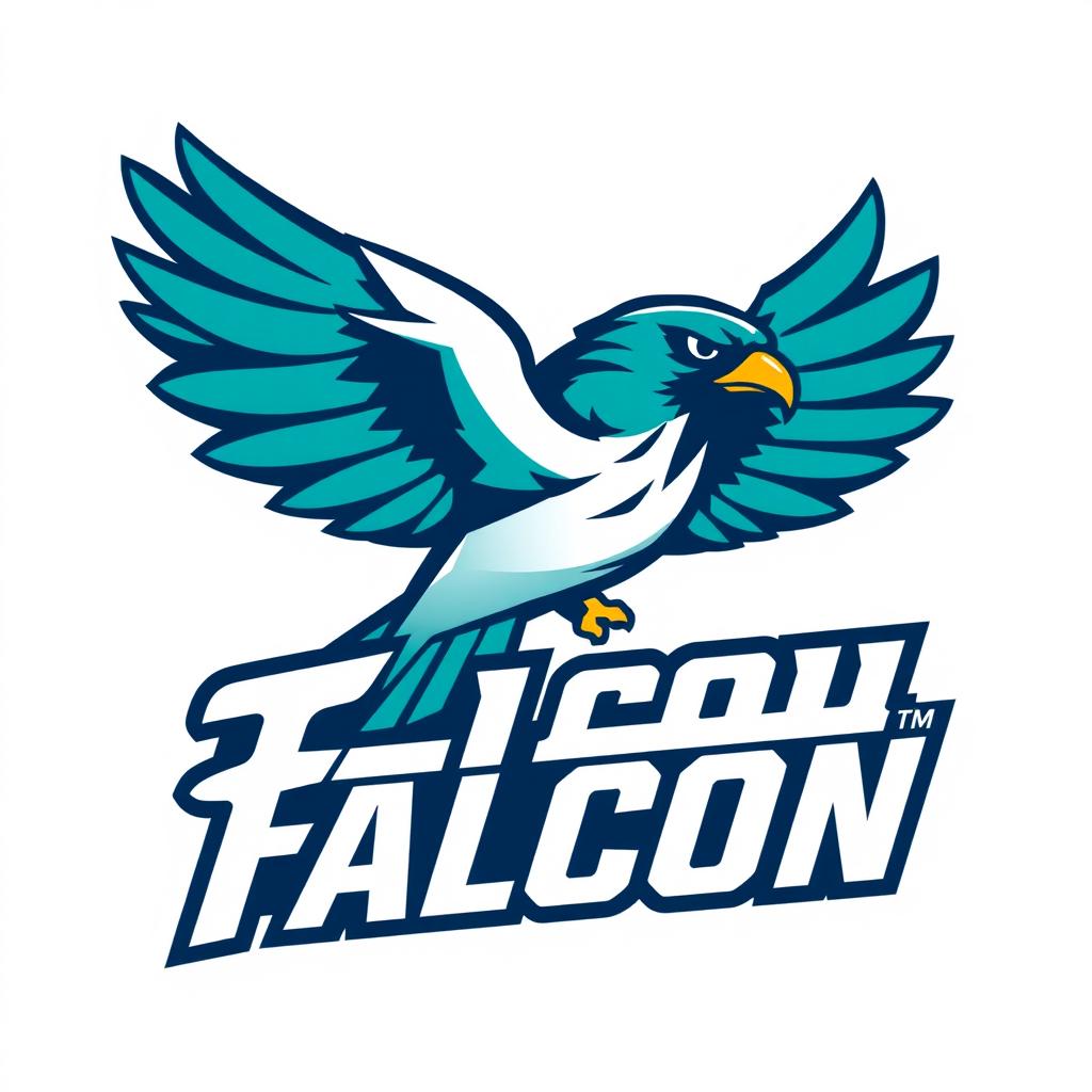 Dynamic Falcon Sports Team Logo Design | Idyllic